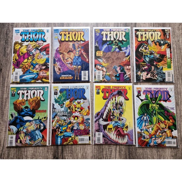 Marvel Comics | Toys | The Mighty Thor 99s Vintage Comic Lot Marvel ...